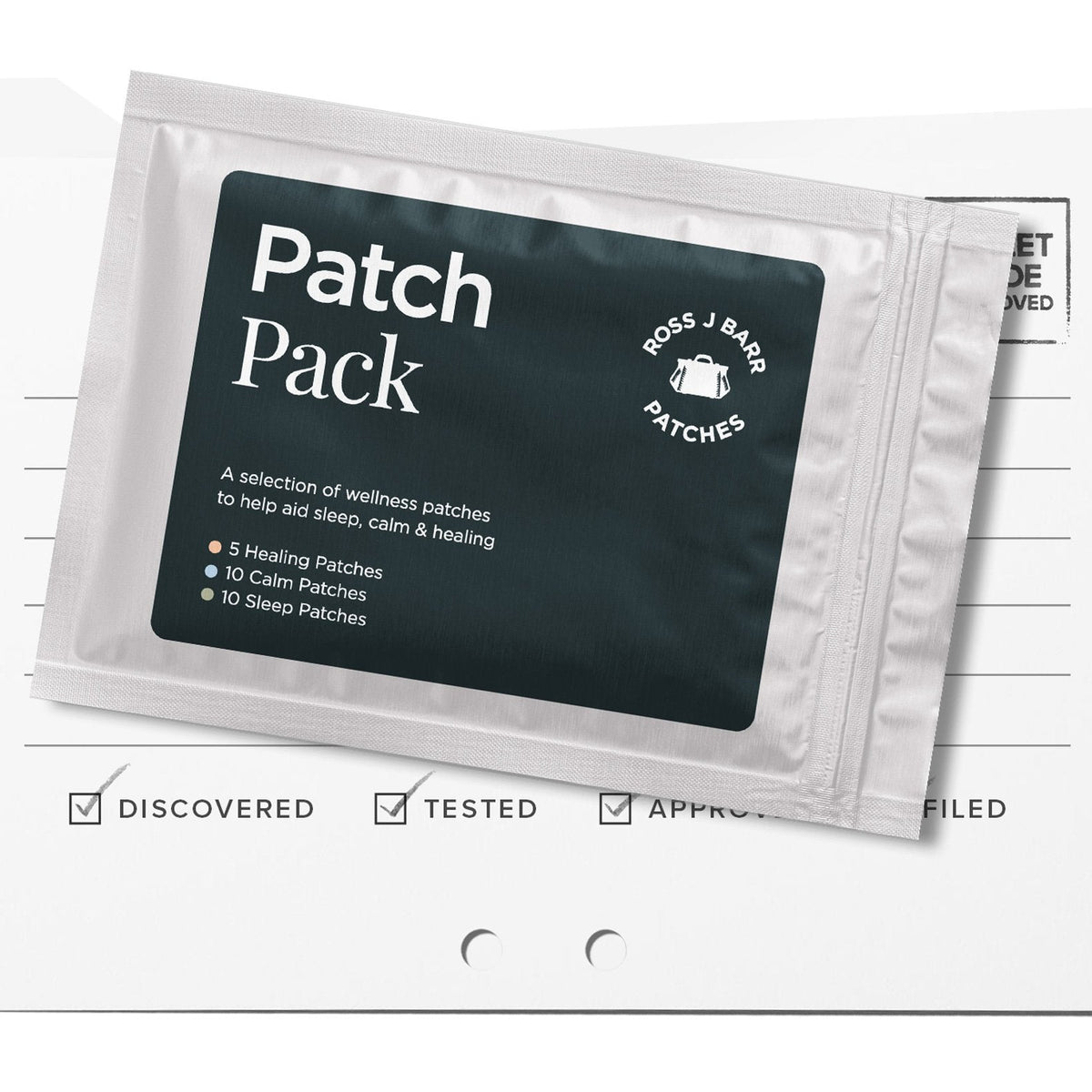 ROSS J. BARR PATCH PACK – VIOLET GREY