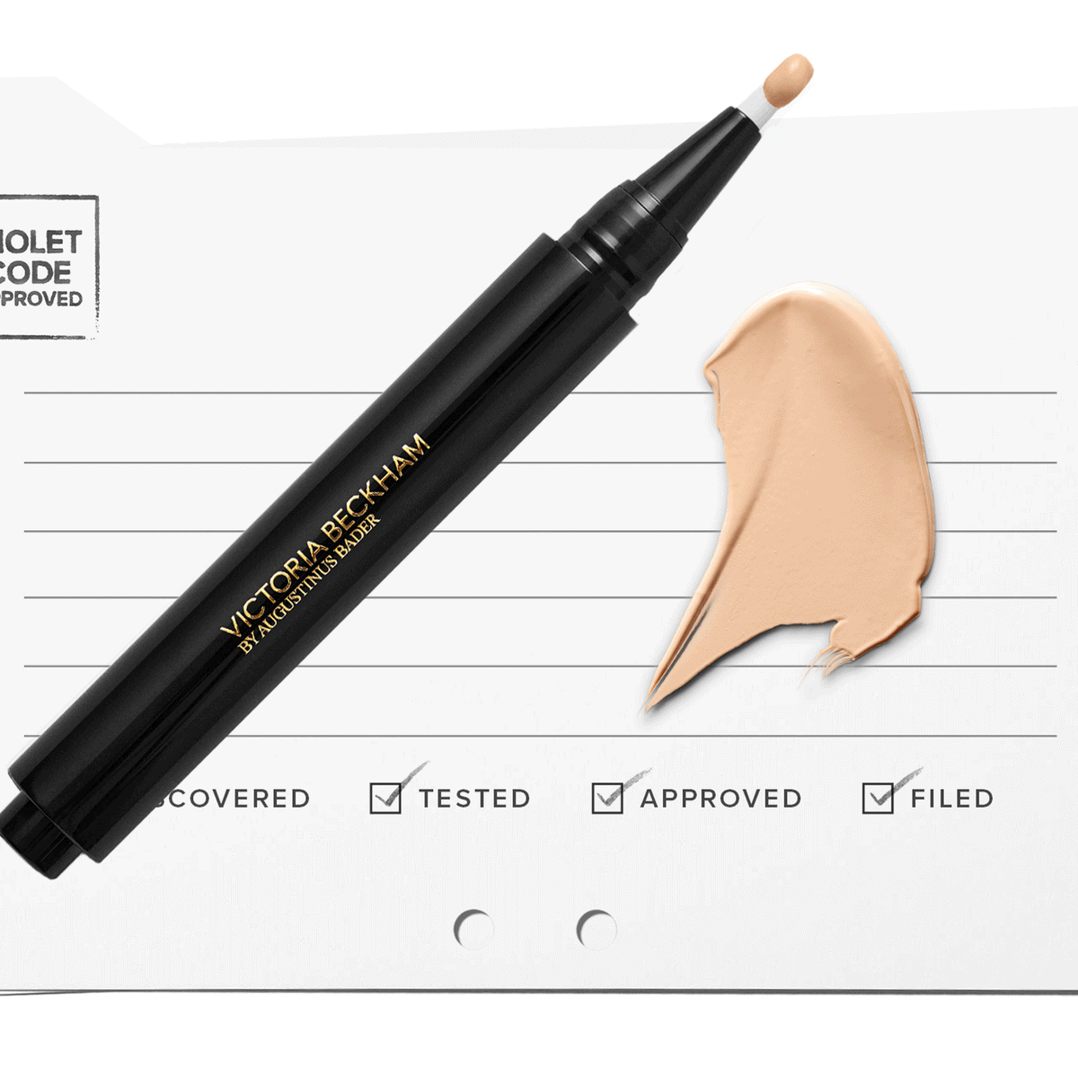 VICTORIA BECKHAM BEAUTY BY AUGUSTINUS BADER’S THE CONCEALER PEN WITH T ...