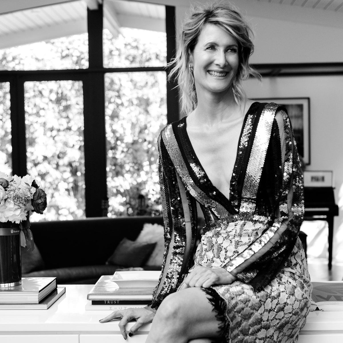 GETTING DRESSED WITH LAURA DERN – VIOLET GREY