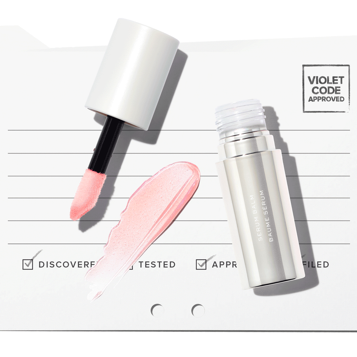 MAKE BEAUTY’S SERUM BALM – VIOLET GREY