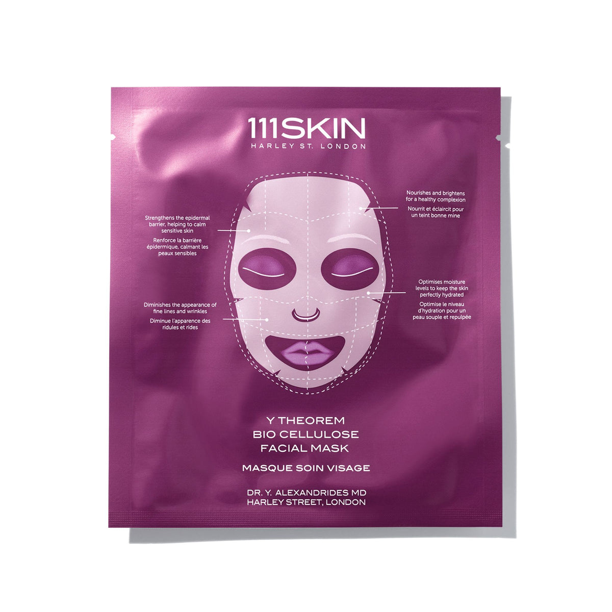 Y Theorem Bio Cellulose Facial Mask – VIOLET GREY